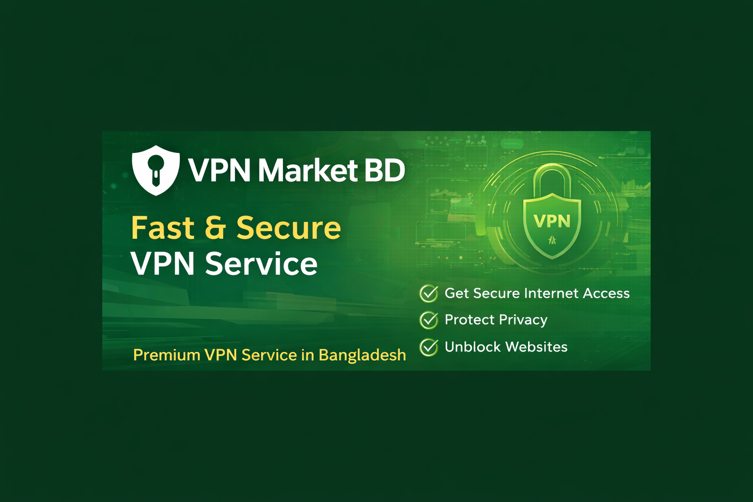 VPN Market BD – Fast & Secure VPN Service in Bangladesh | Premium VPN ...